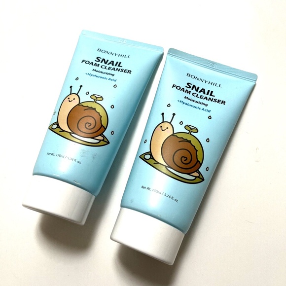 Bonnyhill | Skincare | New Lot 2x Korean Bonnyhill Snail Foam Cleanser ...